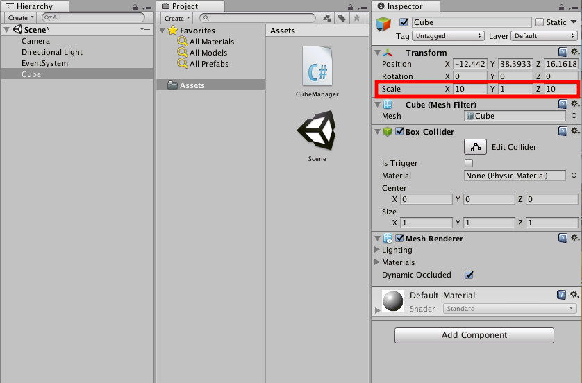 【unity入門】AddForceを使ったRigidbodyの移動 | もぎブログ