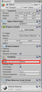 【unity入門】Rigidbodyのangular dragについてのまとめ | もぎブログ