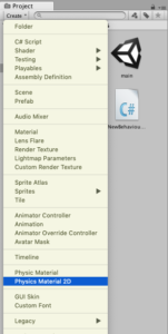 【unity入門】Physics Material 2Dの使い方-『摩擦と跳ね返り』を設定しよう！ | もぎブログ